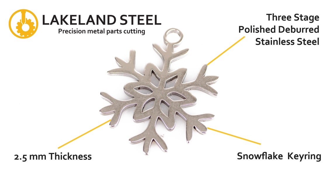 Snowflake Keychain Porte-clés Schlüsselanhänger Gift Winter - Etsy