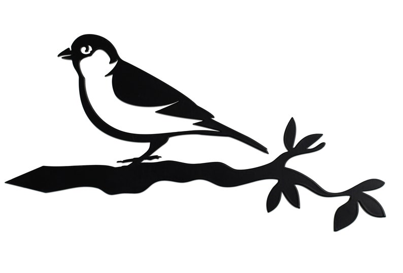 Sparrow Metal Tree Art Metal Bird Garden Home Decoration - Etsy