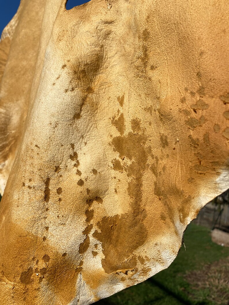 Braintan Sheep Hide SMOKED Buckskin Native American Style Primitive ...