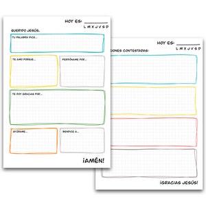 Prayer Journal for Kids - Printable Parayer Journal - PDF (digital ...