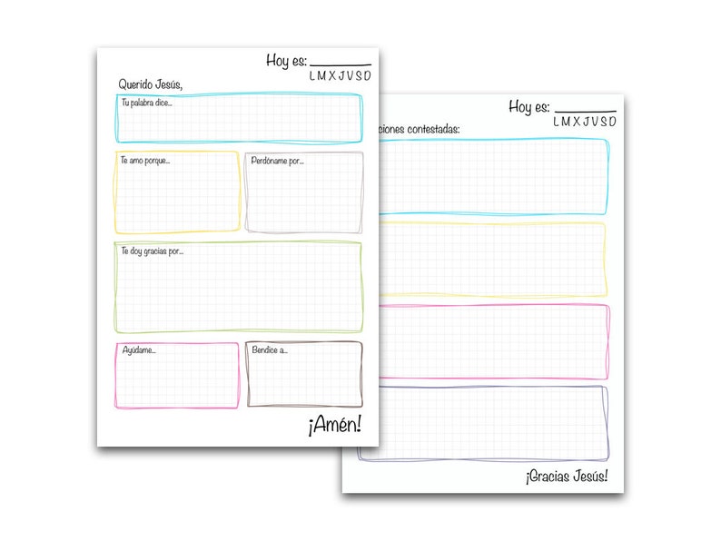 Prayer Journal for Kids - Printable Prayer Journal - PDF (digital ...
