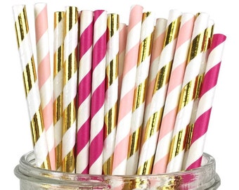 Light pink straw | Etsy