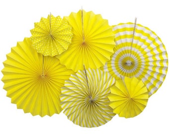 Yellow pinwheels | Etsy