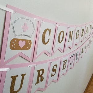 Nurse Banner, Nurse Graduation Banner, Nurse Party Decorations, Nurse ...