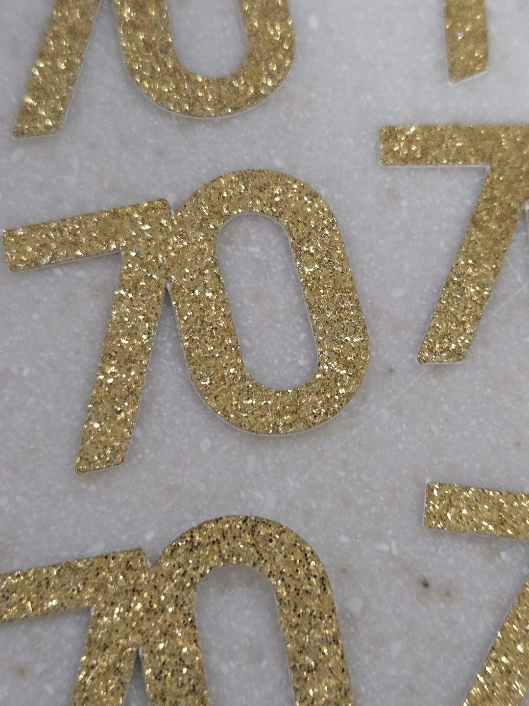 Number Confetti, Age Confetti, Confetti, Birthday Confetti, Retirement ...