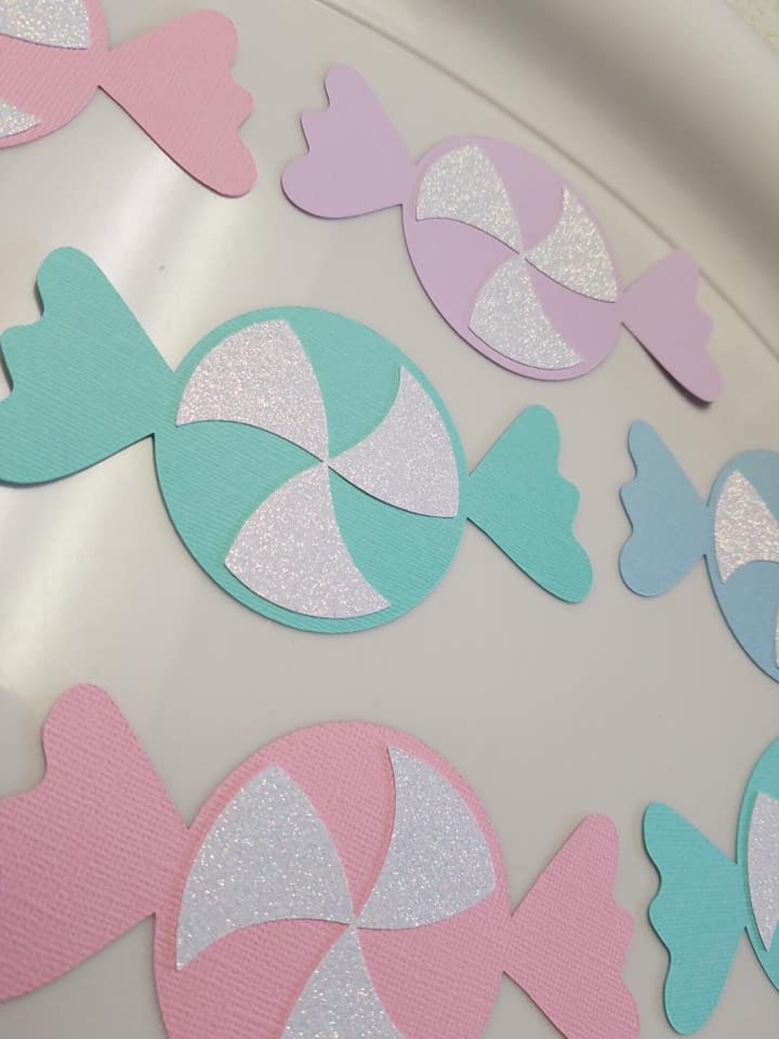 Candy Decorations Candy Cutouts Candy Die Cuts Candy Party - Etsy