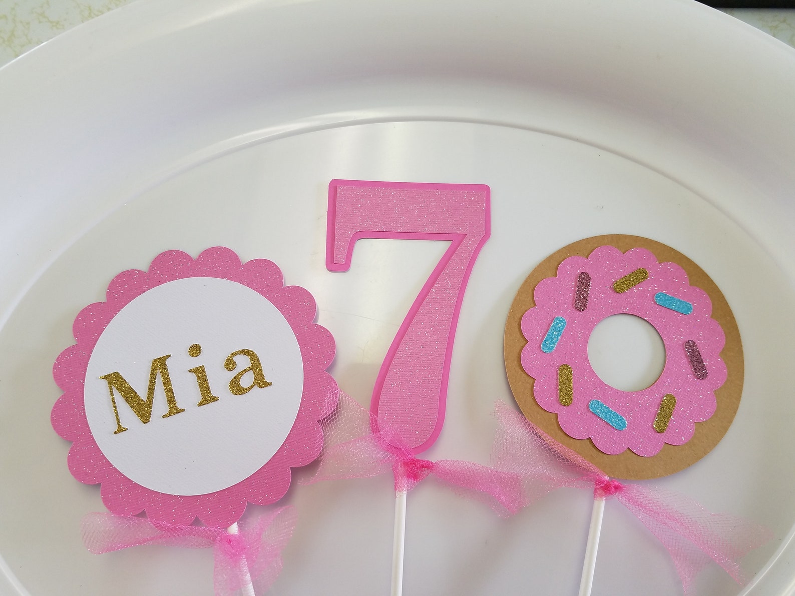 Donut Centerpiece Donut Party Sprinkle Party Sprinkle - Etsy