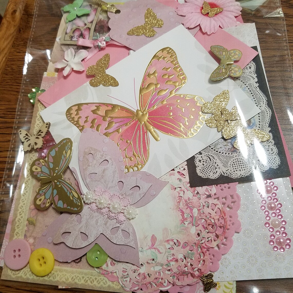 Butterfly Junk Journal Kit, Mystery Junk Journal Kit, Junk Journal ...