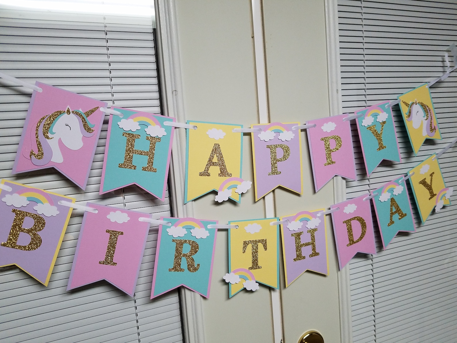 Unicorn Cupcake Toppers/ Unicorn Birthday/ Unicorn Party Decorations ...