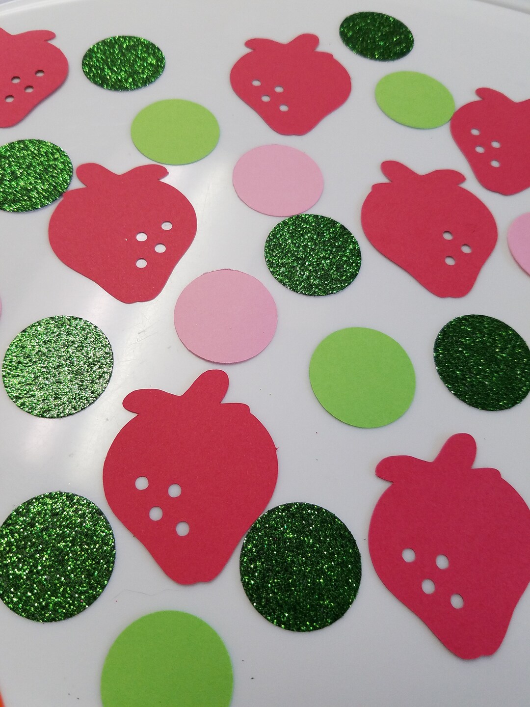 Strawberry Confetti, Strawberry Birthday, Stawberry Party, Strawberry ...