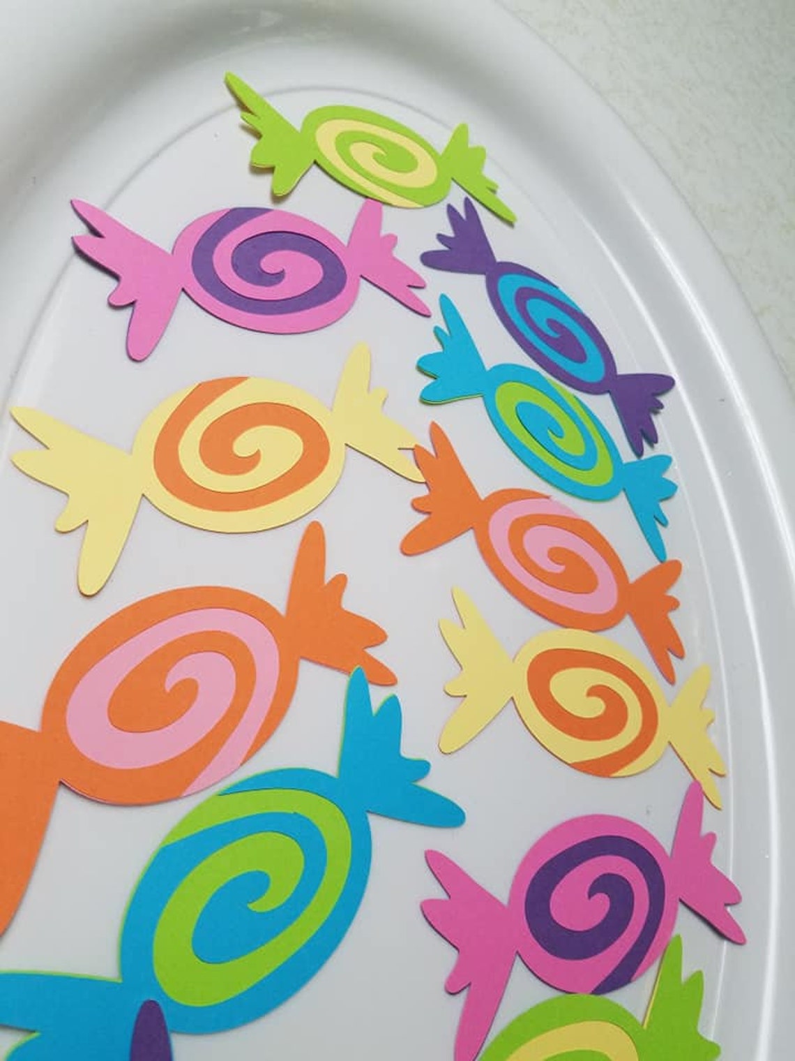 Candy Decorations Candy Cutouts Candy Die Cuts Candy Party - Etsy