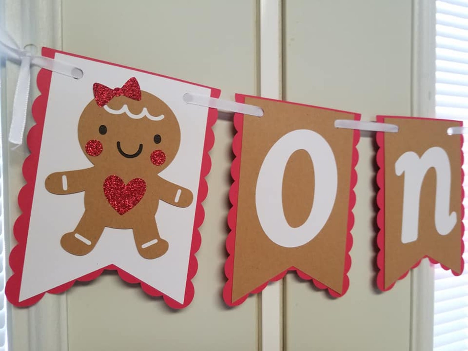 Gingerbread Banner Gingerbread Banner Gingerbread Birthday - Etsy