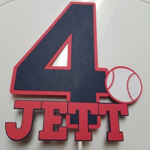 Baseball Cake Topper, Baseball Party, Baseball Decorations, Home Run ...