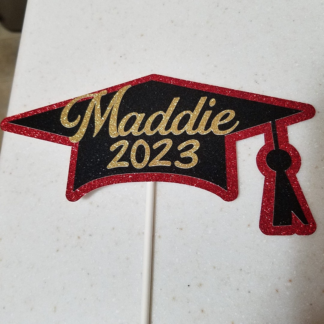 Graduation Cake Topper, Graduation Personized Centerpiece, 2023 ...