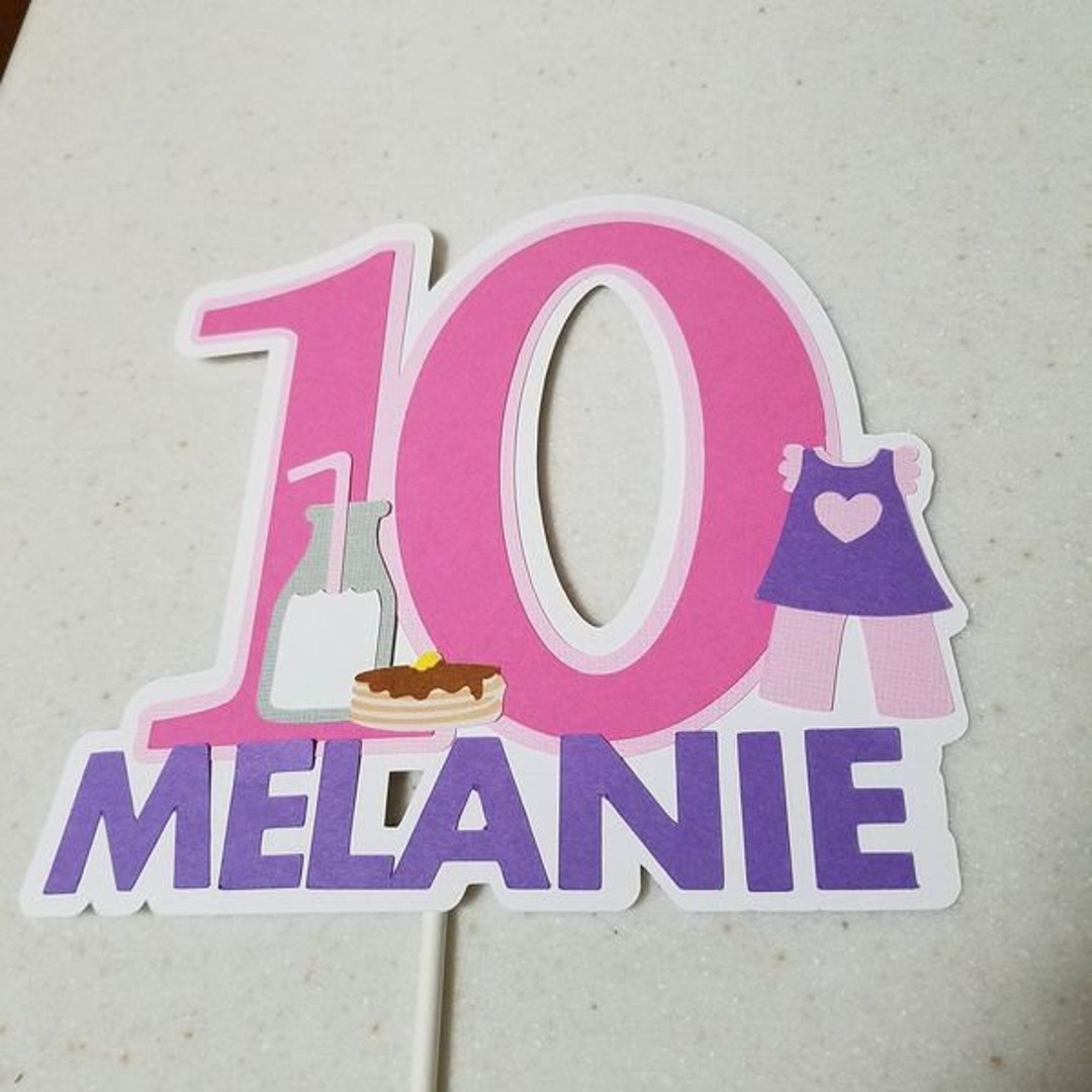 Pancakes and Pajamas Cake Topper, Pancakes and Pajamas Party, Pancakes ...