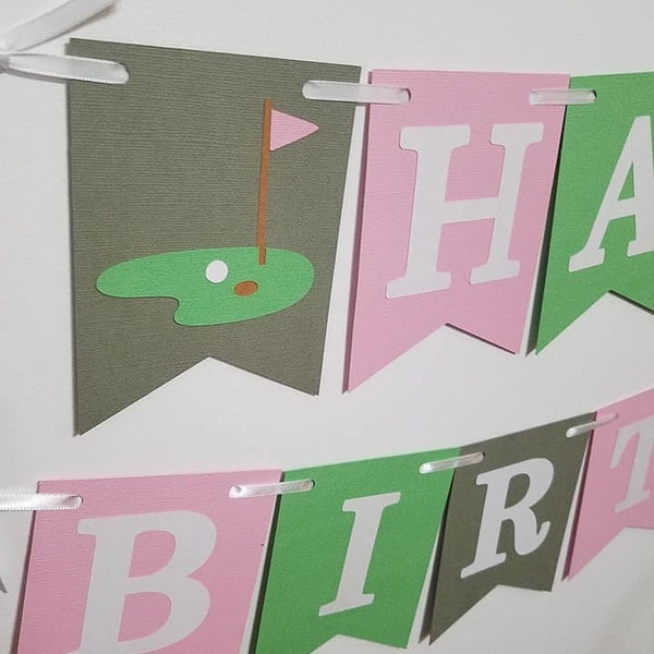 Golf Banner - Etsy