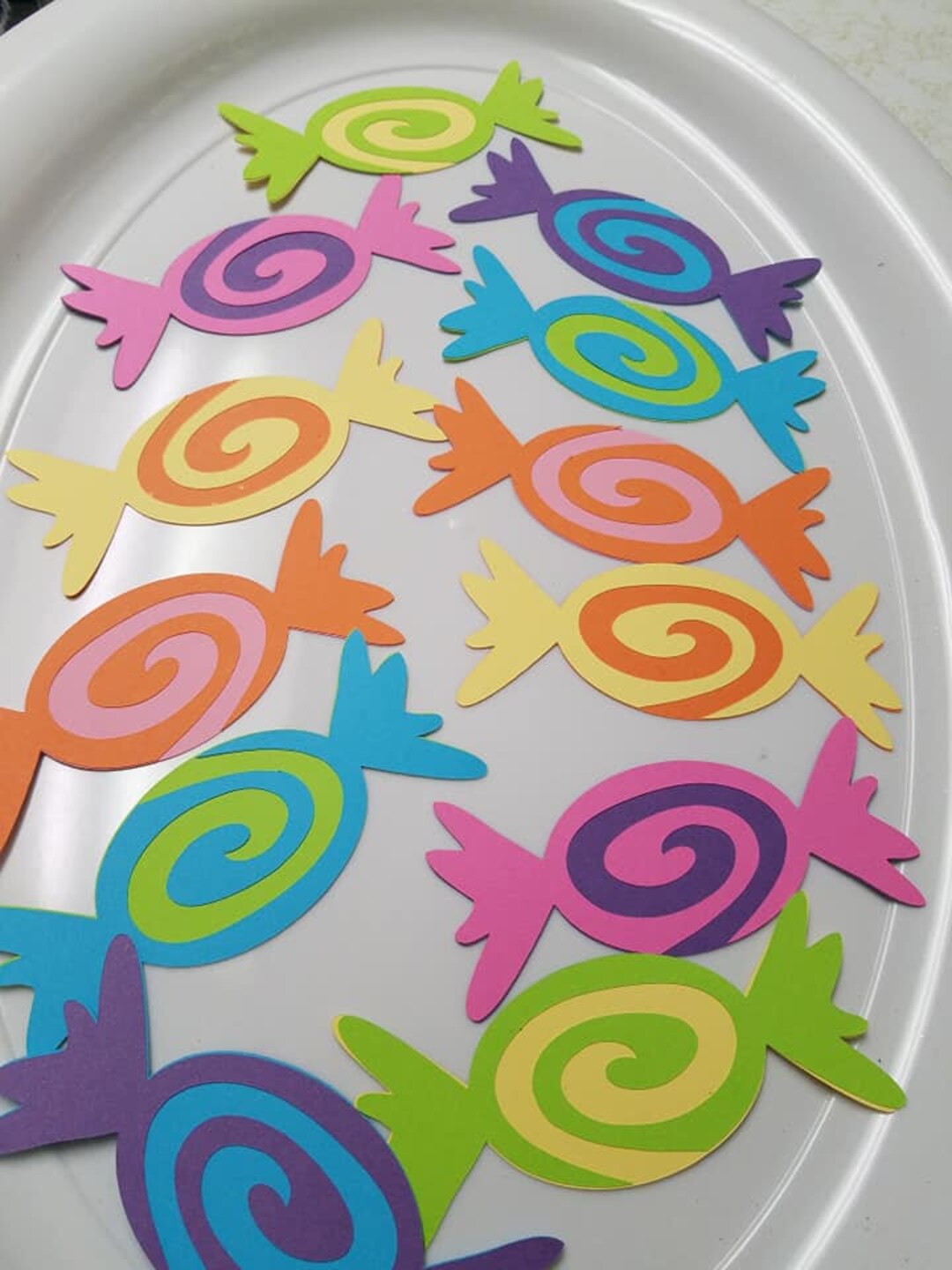 Candy Decorations, Candy Cutouts, Candy Die Cuts, Candy Party, Candy ...