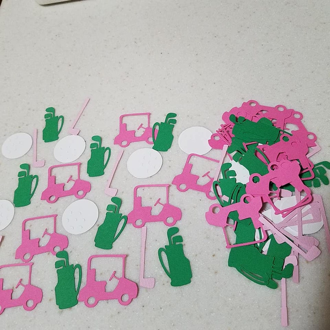 Golf Confetti, Golf Table Scatter, Girl Golf Party Decorations, Golf ...