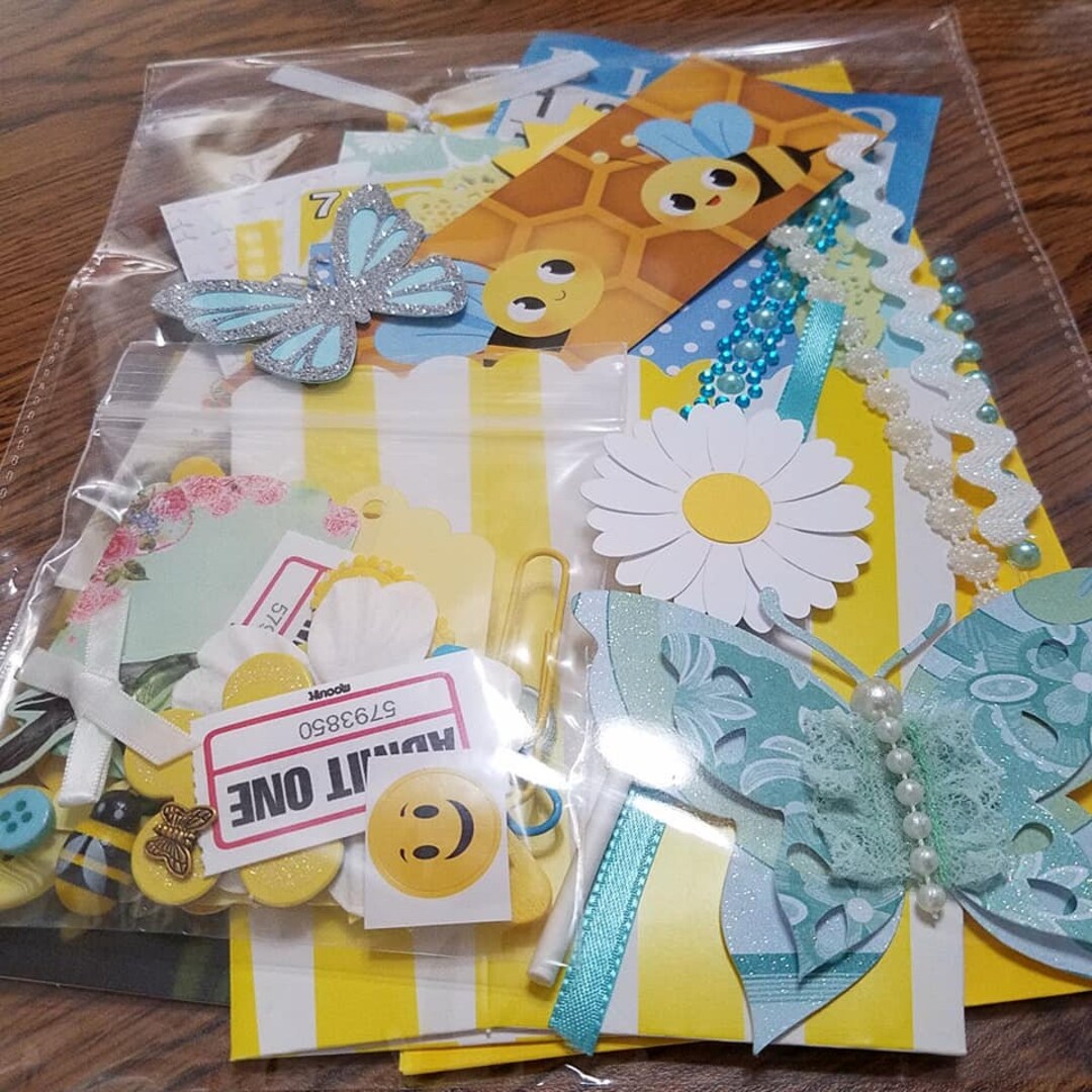 Sun Junk Journal Kit, Mystery Junk Journal Kit, Junk Journal ...