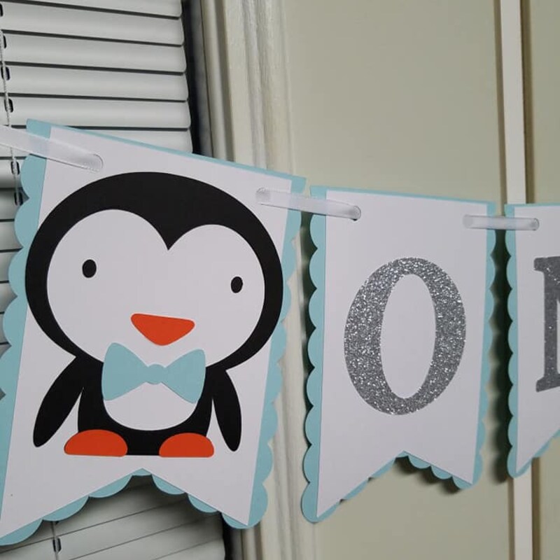 Penguin Banner - Etsy