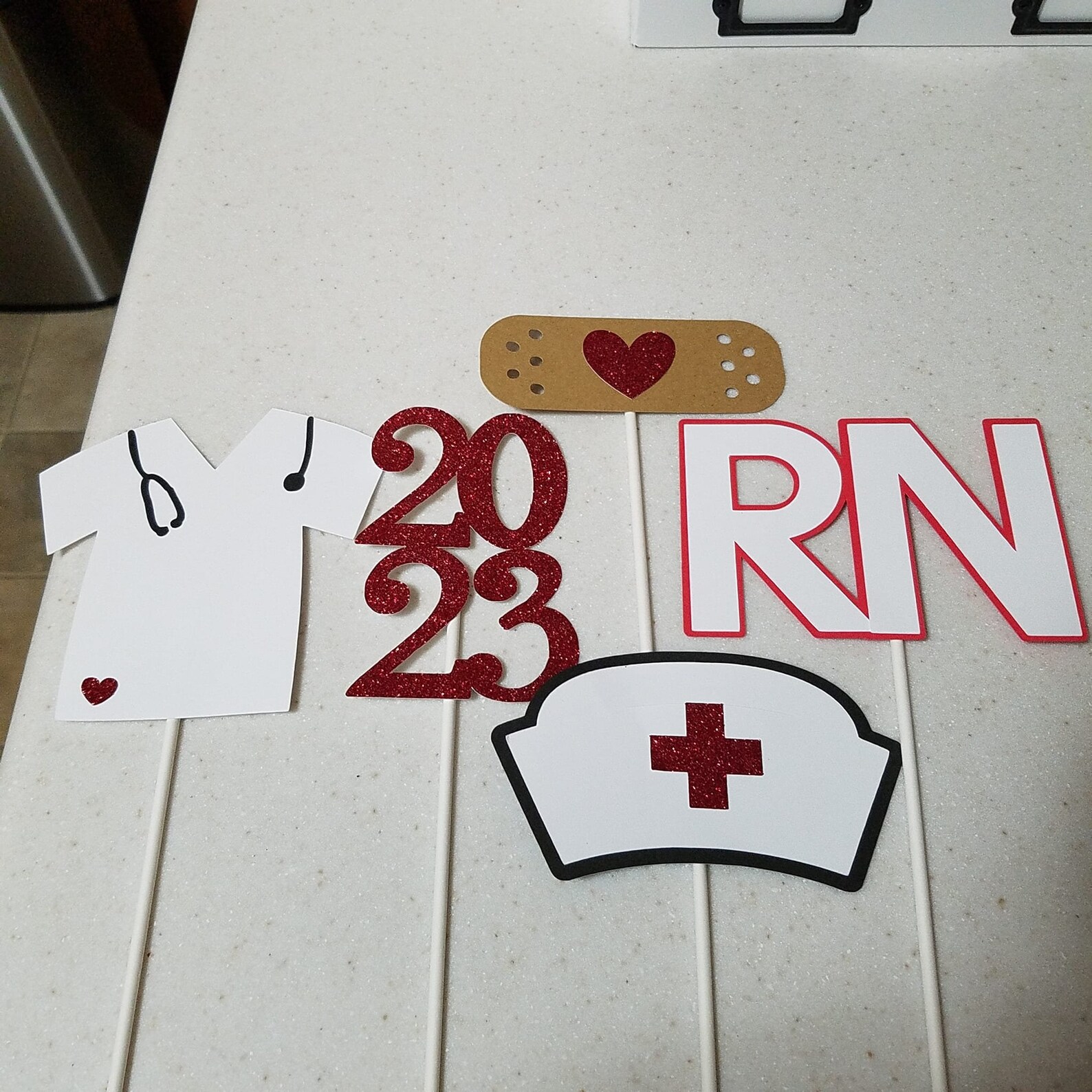 Nurse Centerpiece Sticks, Nurse Decorations, Nurse Graduation ...