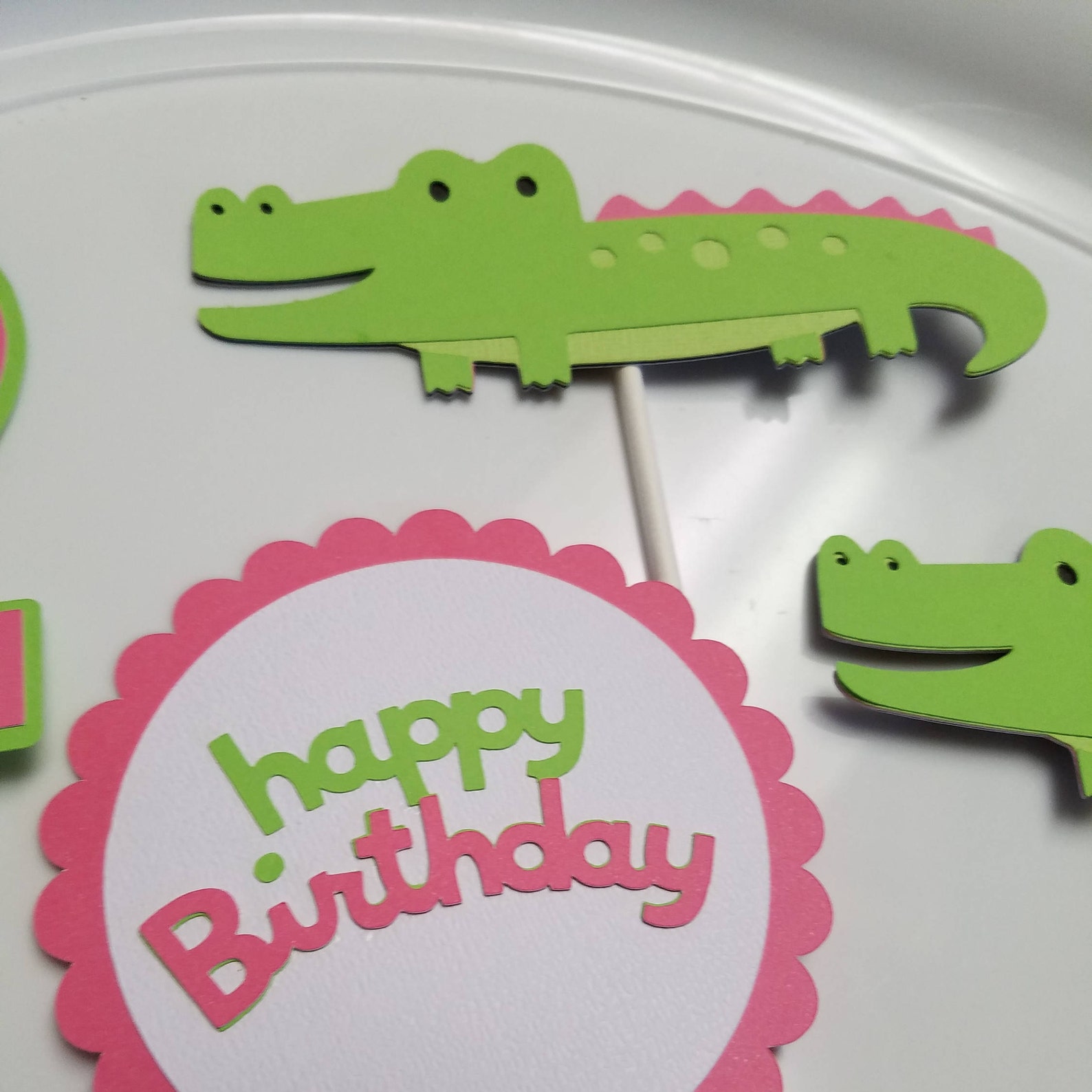 Alligator Centerpiece Alligator Banner Alligator Party - Etsy