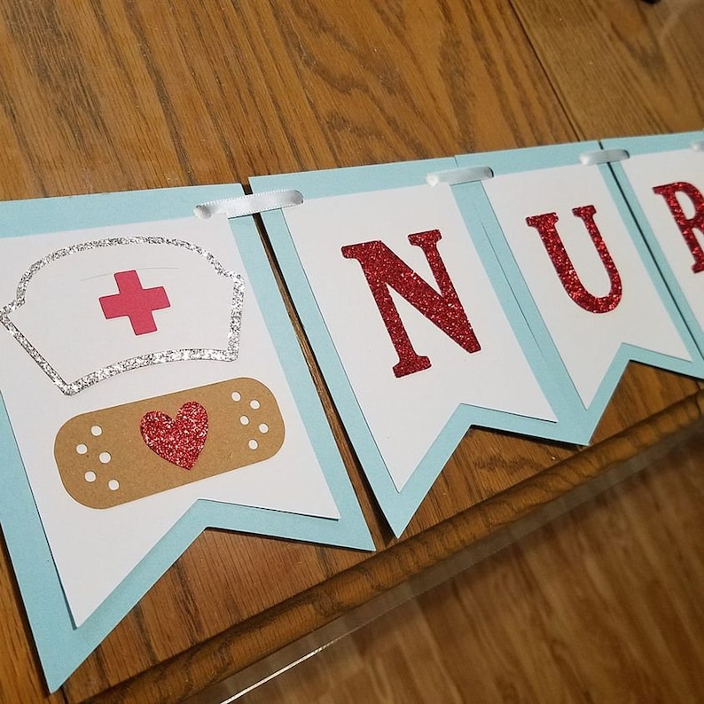 Nurse Banner Nurse Graduation Banner Nurse Party | Etsy