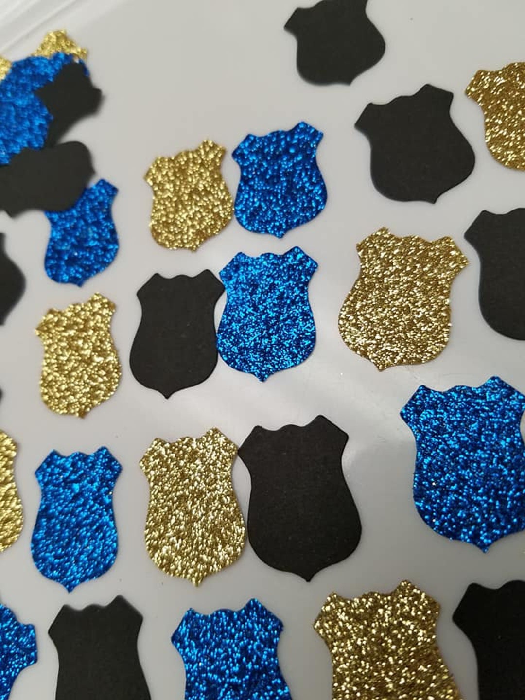Police Confetti, Police Badge Confetti, 150 Pieces, Police Party ...