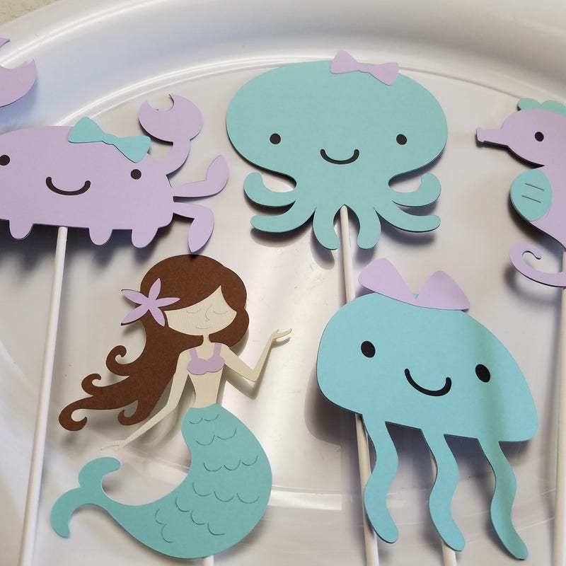 Mermaid Centerpieces - Etsy