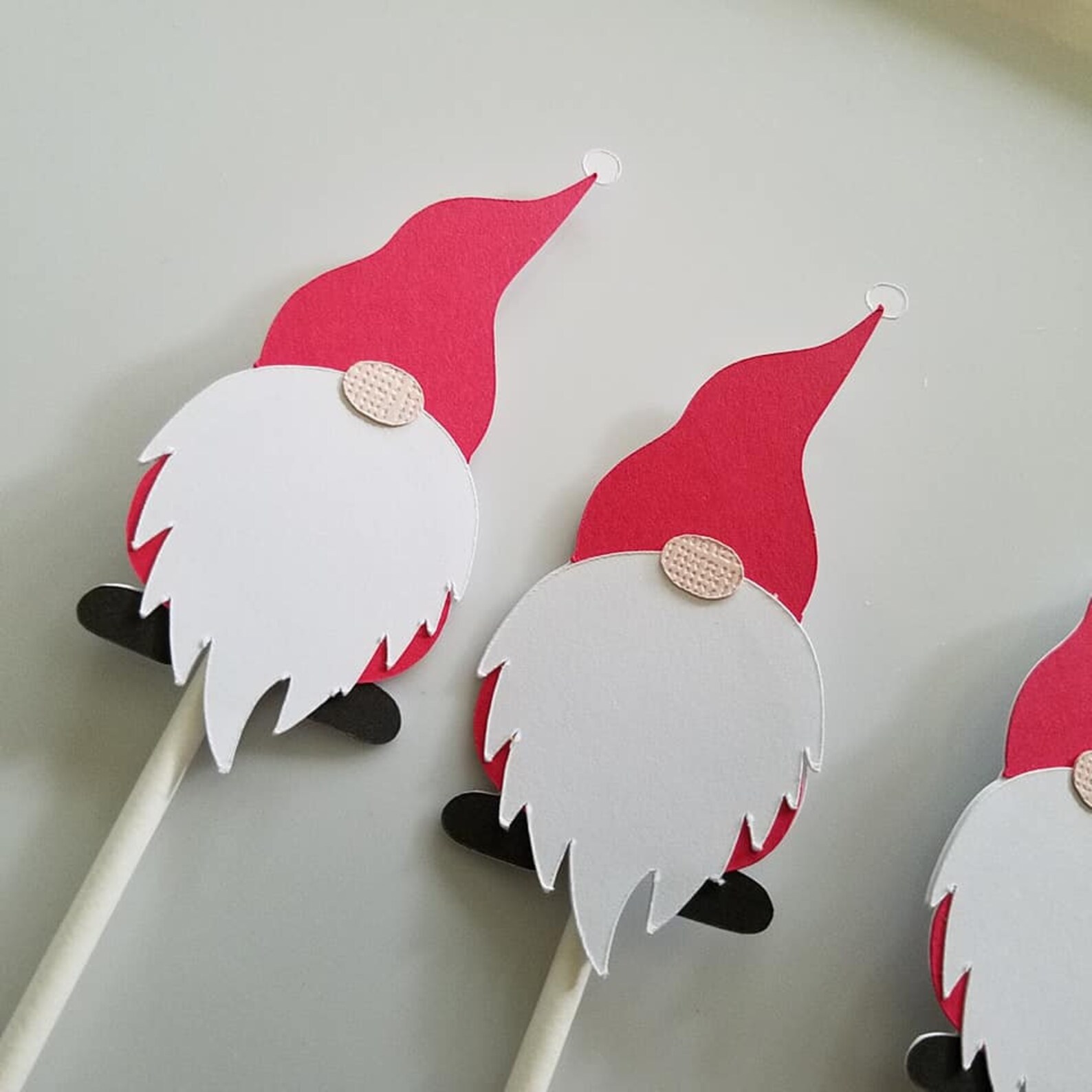 Gnome Cupcake Toppers Gnome Party Gnome Decorations - Etsy