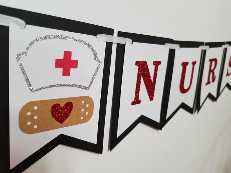 Nurse Banner Nurse Graduation Banner Nurse Party | Etsy