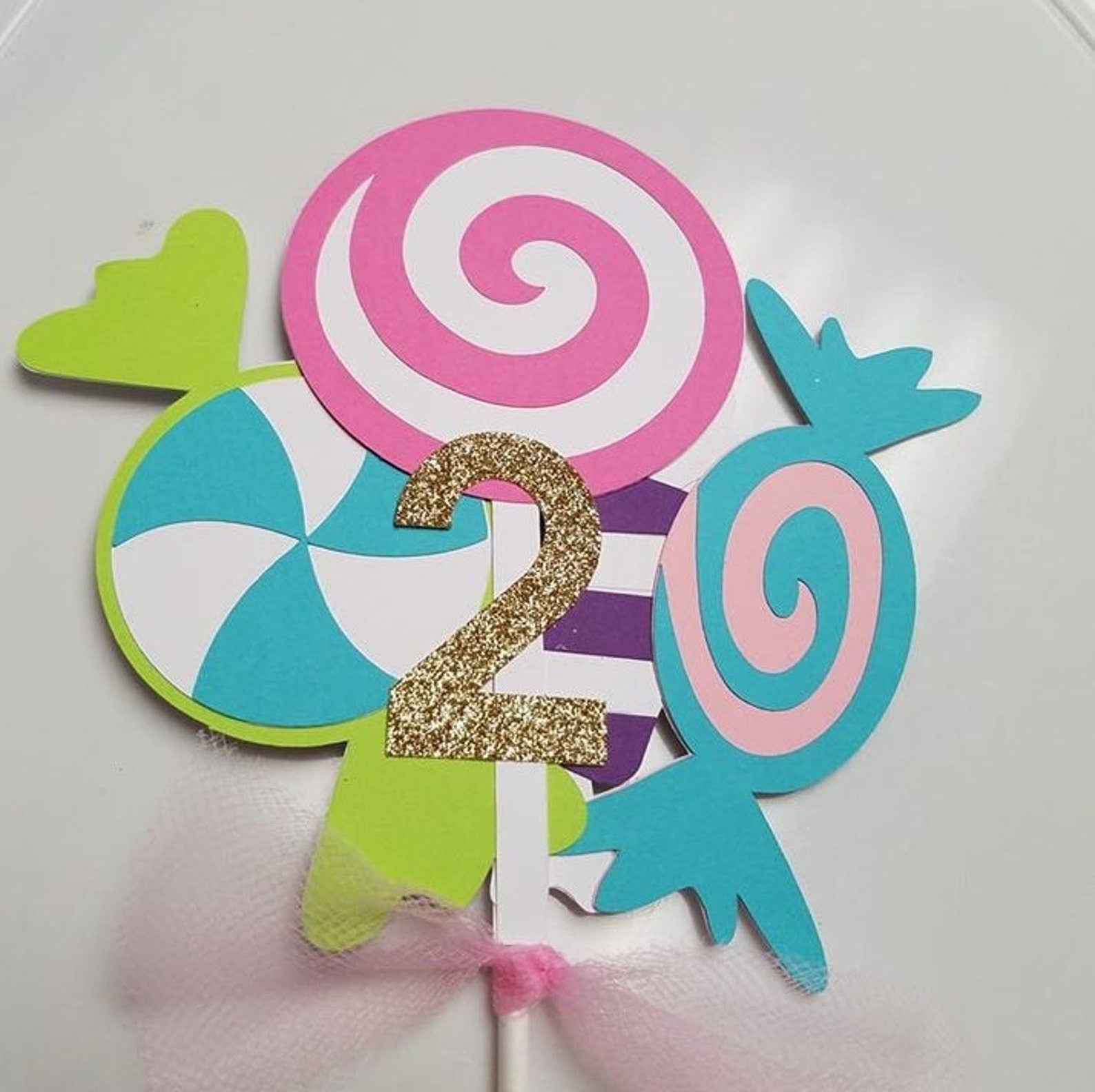 Candy Cake Topper Candy Cutouts Candy Die Cuts Candy - Etsy