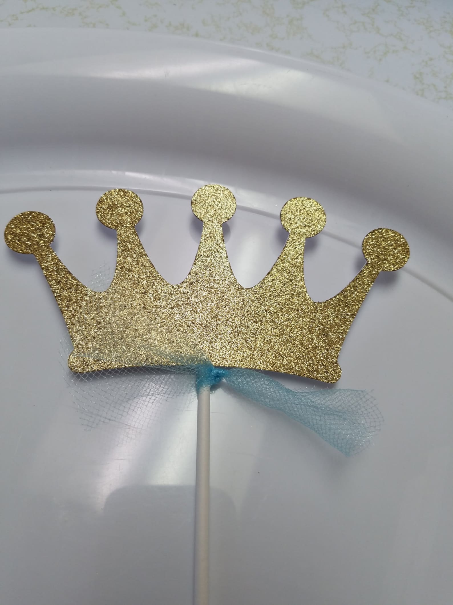 Crown Centerpiece Sticks It's a Boy Crown Decorations - Etsy