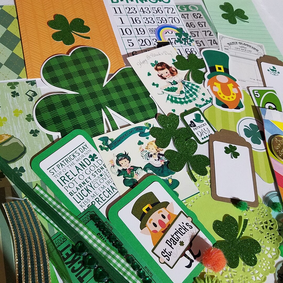 St. Patricks Day Junk Journal, St. Patricks Day Mystery Junk Journal ...