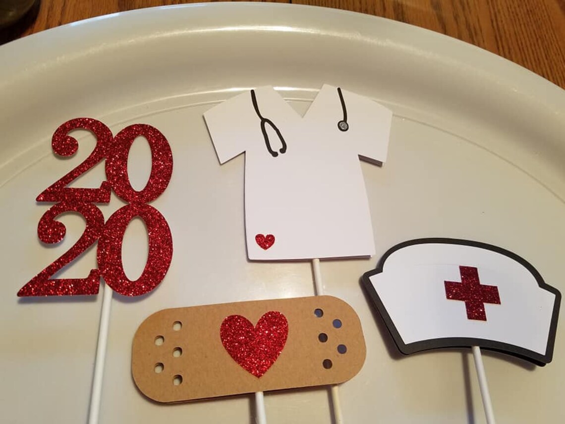 Nurse Centerpiece Sticks, Nurse Decorations, Nurse Graduation ...