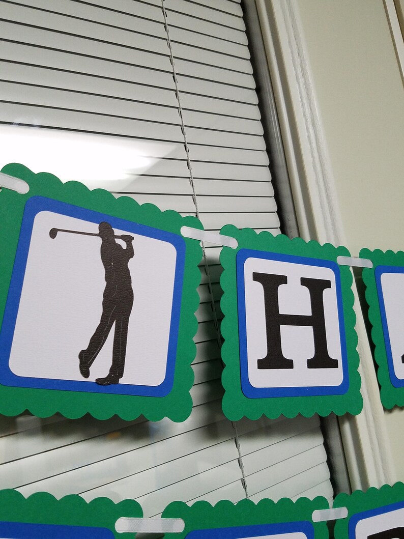 Golf Banner, Golf Birthday Banner, Golf Party, Golf Decorations - Etsy