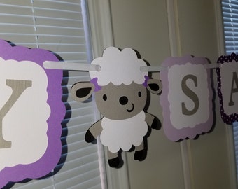 Lamb Banner | Etsy
