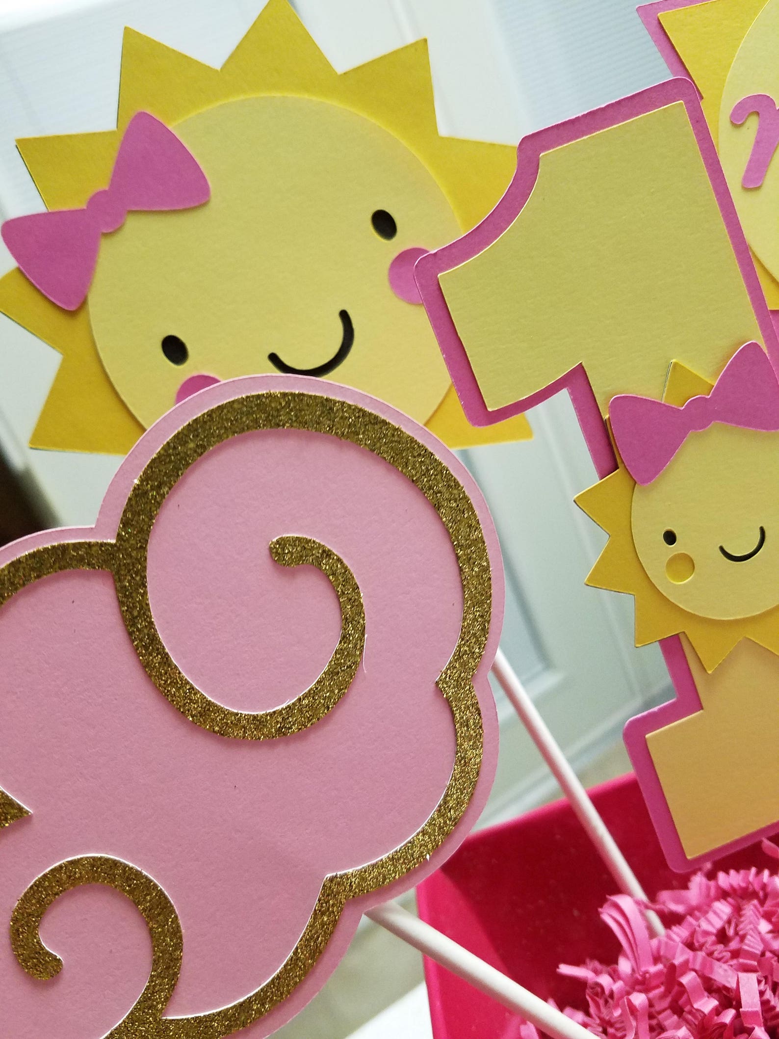 Sun Centerpiece Sunshine Centerpiece Sun Birthday You Are - Etsy