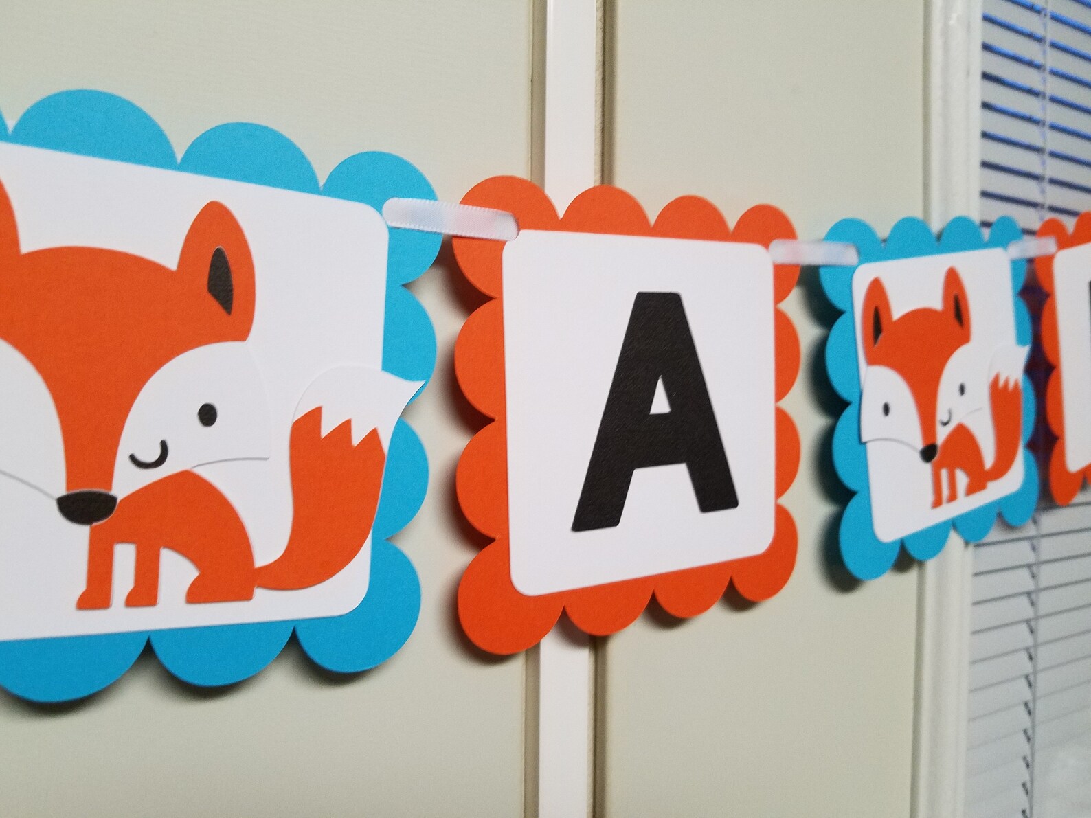 Fox Baby Shower Banner Fox It's a Boy Banner Fox - Etsy