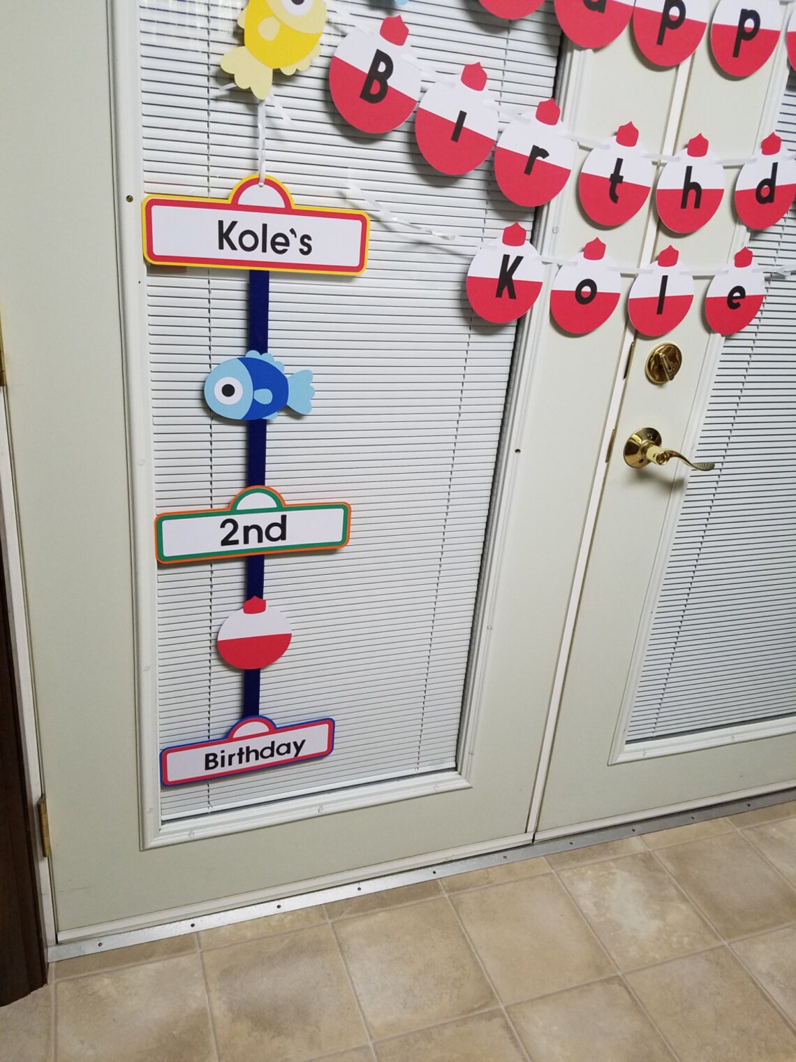 Fish Banner Fish Party Package Fish Party Fish Birthday - Etsy