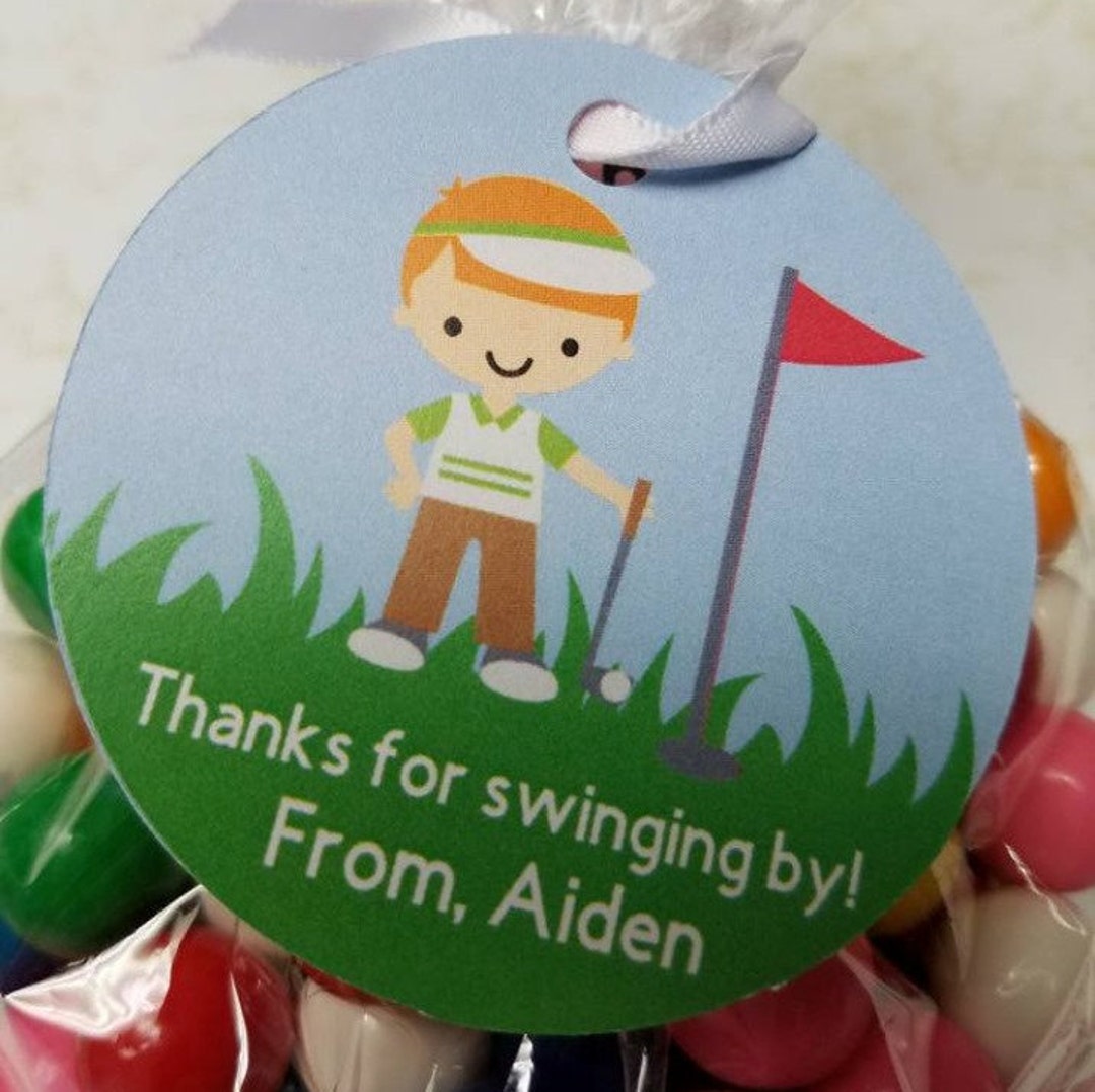 Golf Favor Tag, Golf Party Decorations, Golf Party, Golf Party, Golf ...