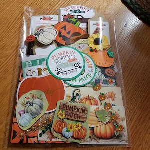 Pumpkin Patch Fall Junk Journal Kit, 60 Plus Items, Pumpkin Patch Fall ...