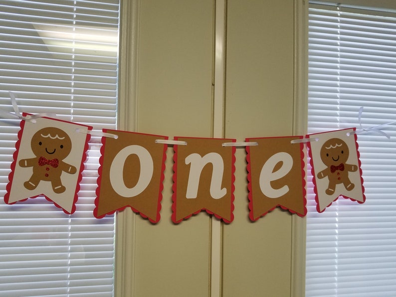 Gingerbread Man Banner Gingerbread Banner Gingerbread - Etsy