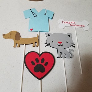 Veterinarian Centerpiece Sticks, Nurse Centerpiece Sticks, Vet ...