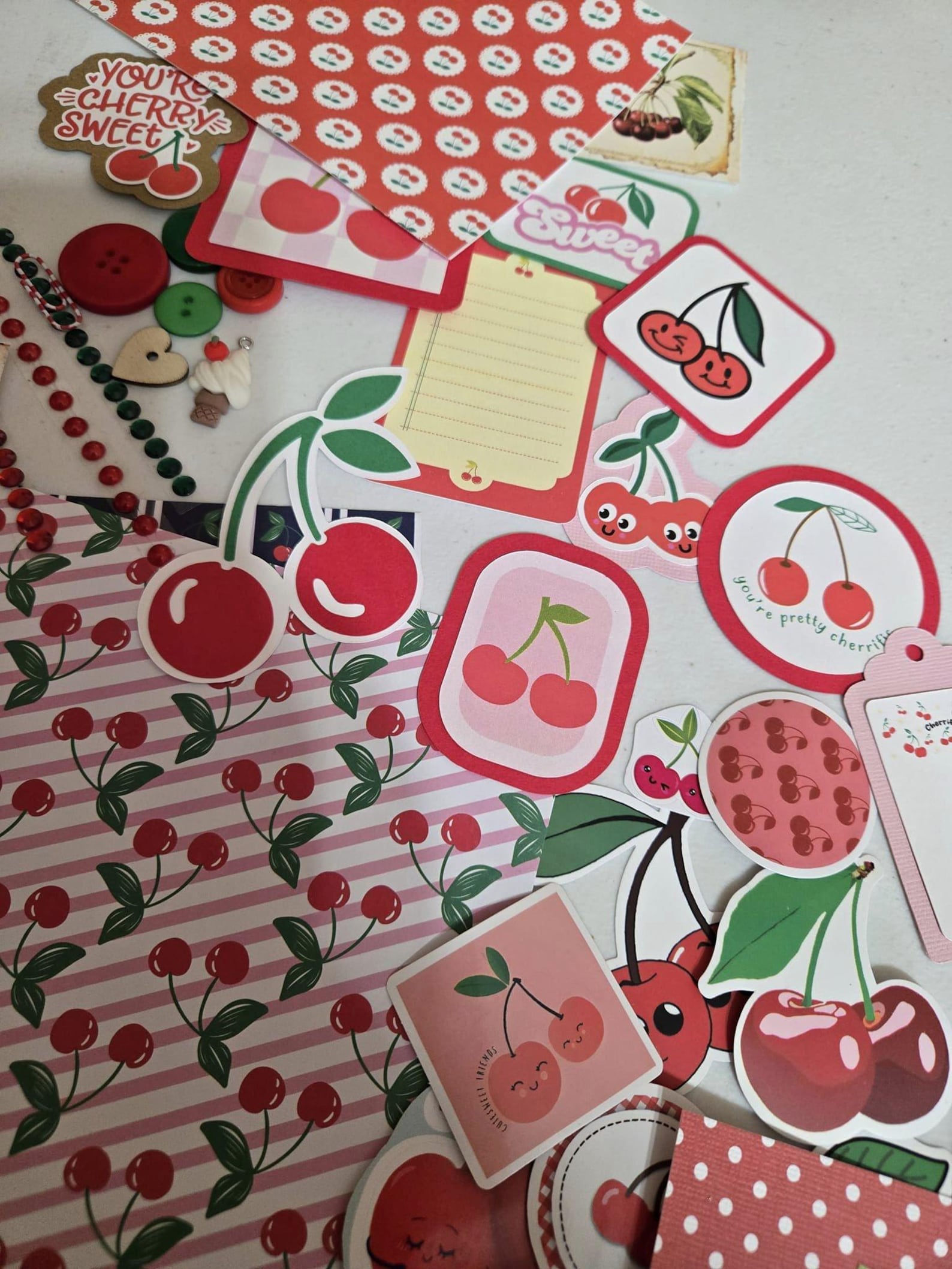 Mystery Cherry Junk Journal Kit, Mystery Junk Journal Kit, Junk Journal ...