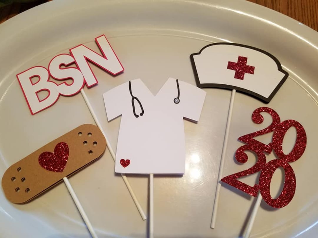 Nurse Centerpiece Sticks, Nurse Decorations, Nurse Graduation ...