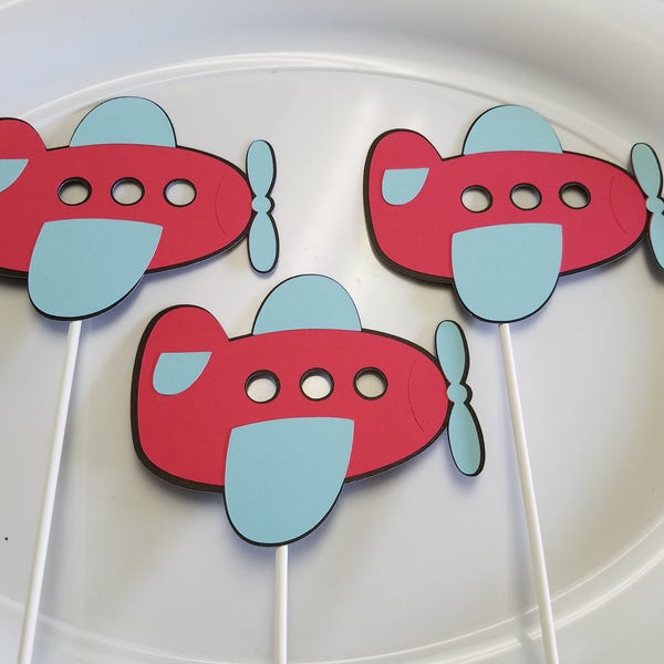 Airplane Centerpiece - Etsy