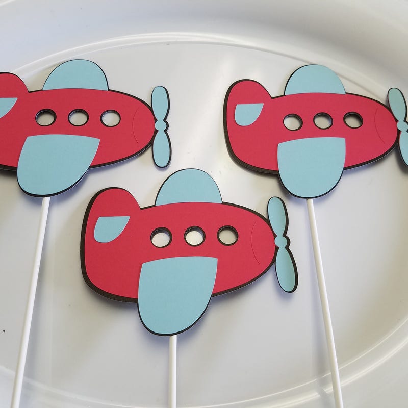 Airplane Centerpiece - Etsy