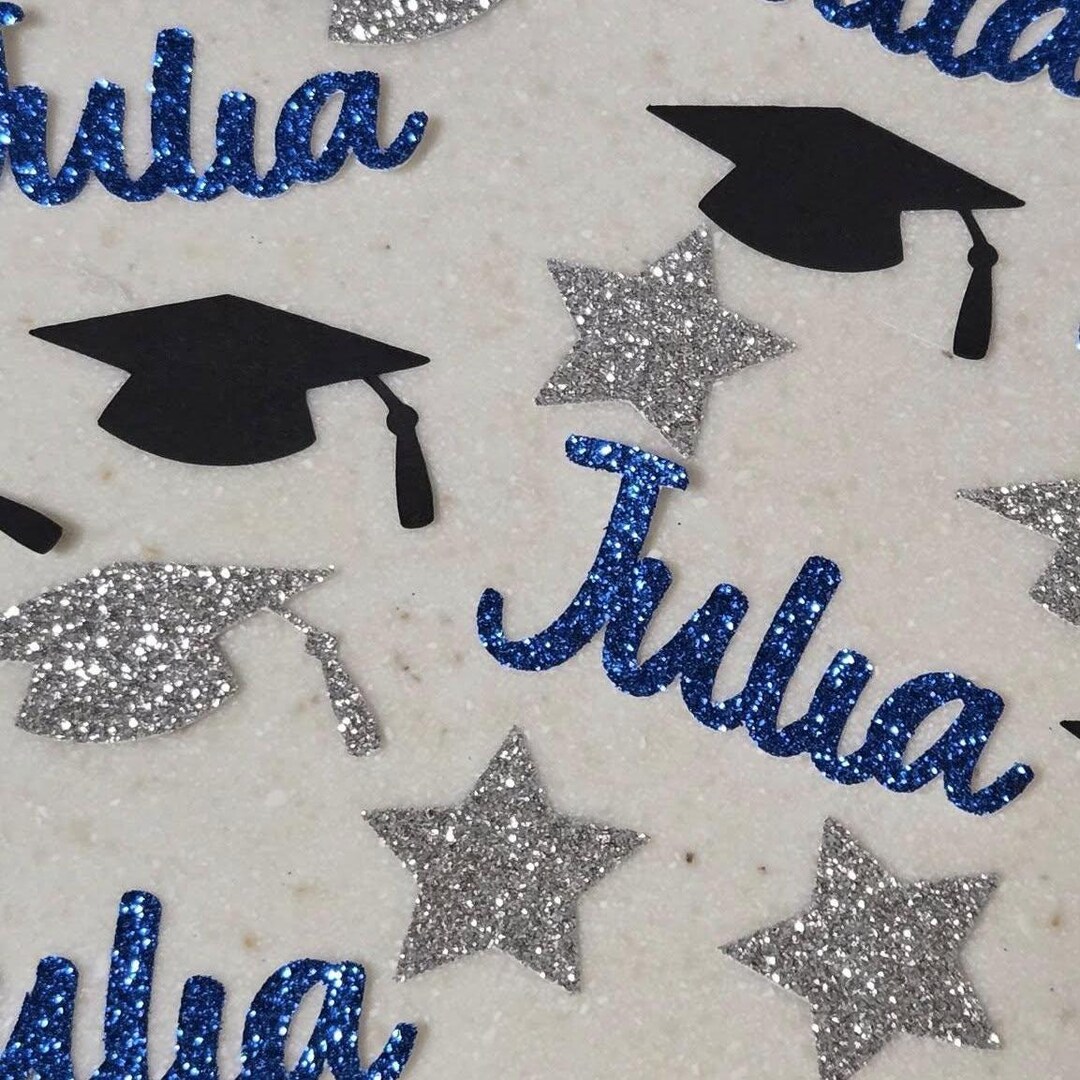 Graduation Confetti, Personalized Confetti,2025 Confetti, Name Confetti ...