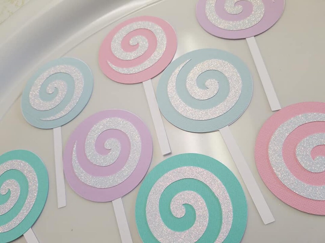 Candy Decorations, Candy Cutouts, Candy Die Cuts, Candy Party, Candy ...